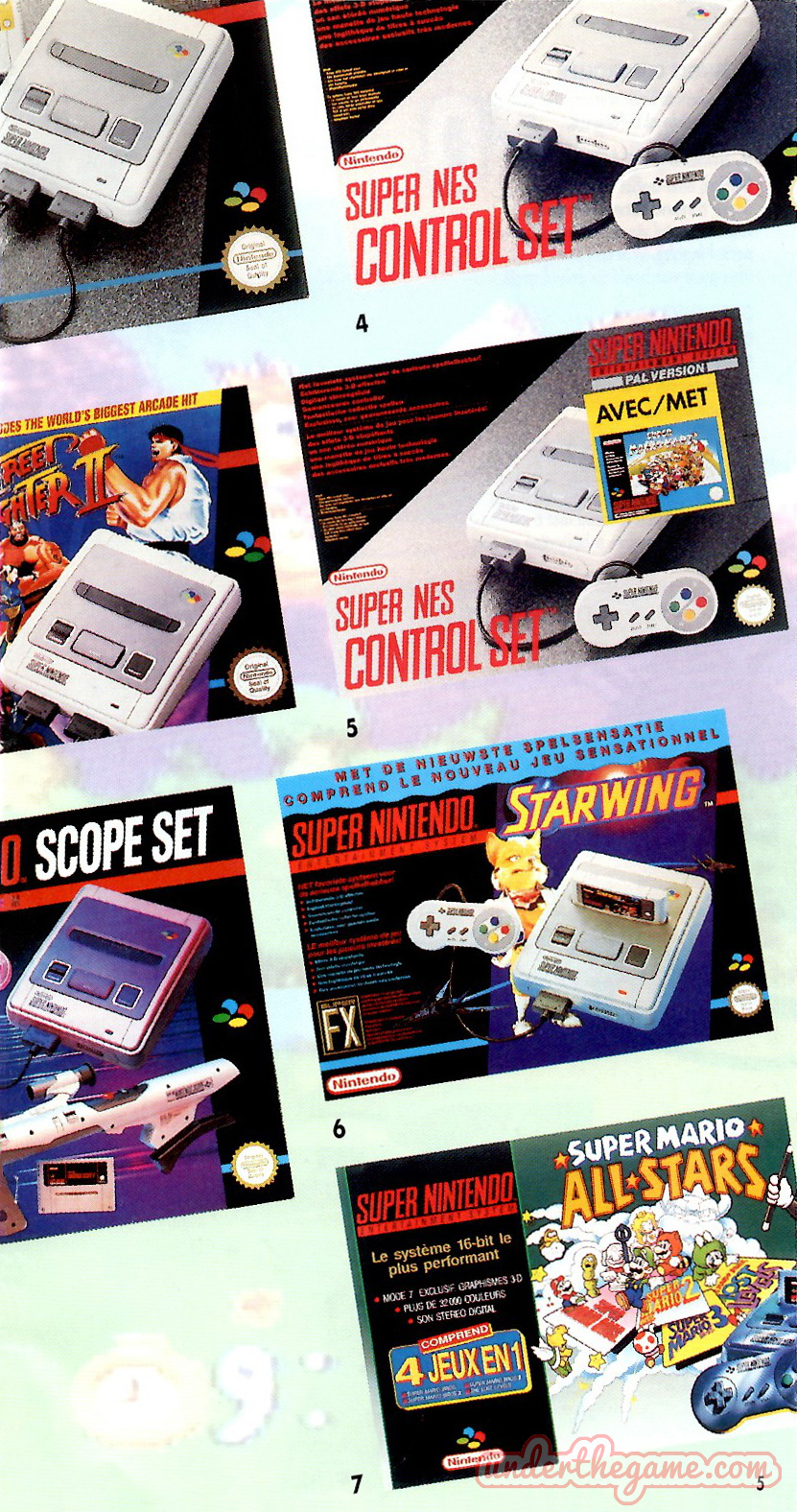 Catalogue Super Nintendo - 1993 [BE] - underthegame.com