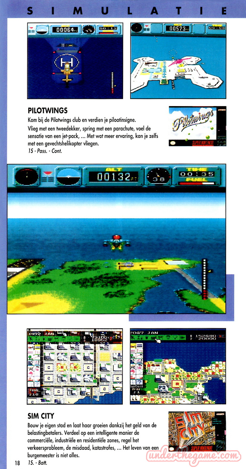 Catalogue Super Nintendo - 1993 [BE] - underthegame.com