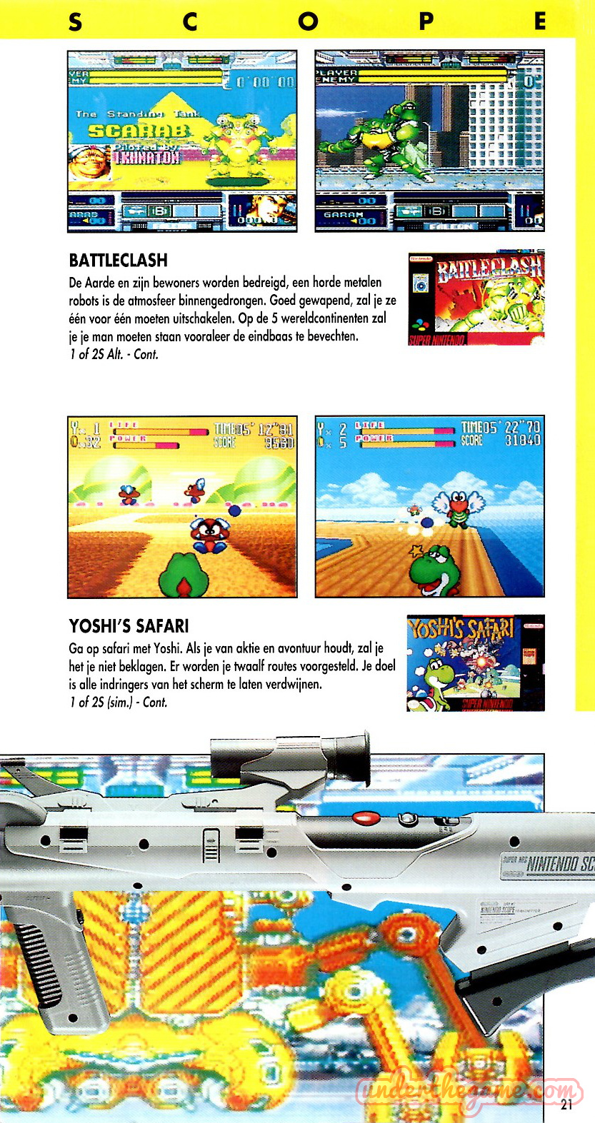 Catalogue Super Nintendo - 1993 [BE] - underthegame.com