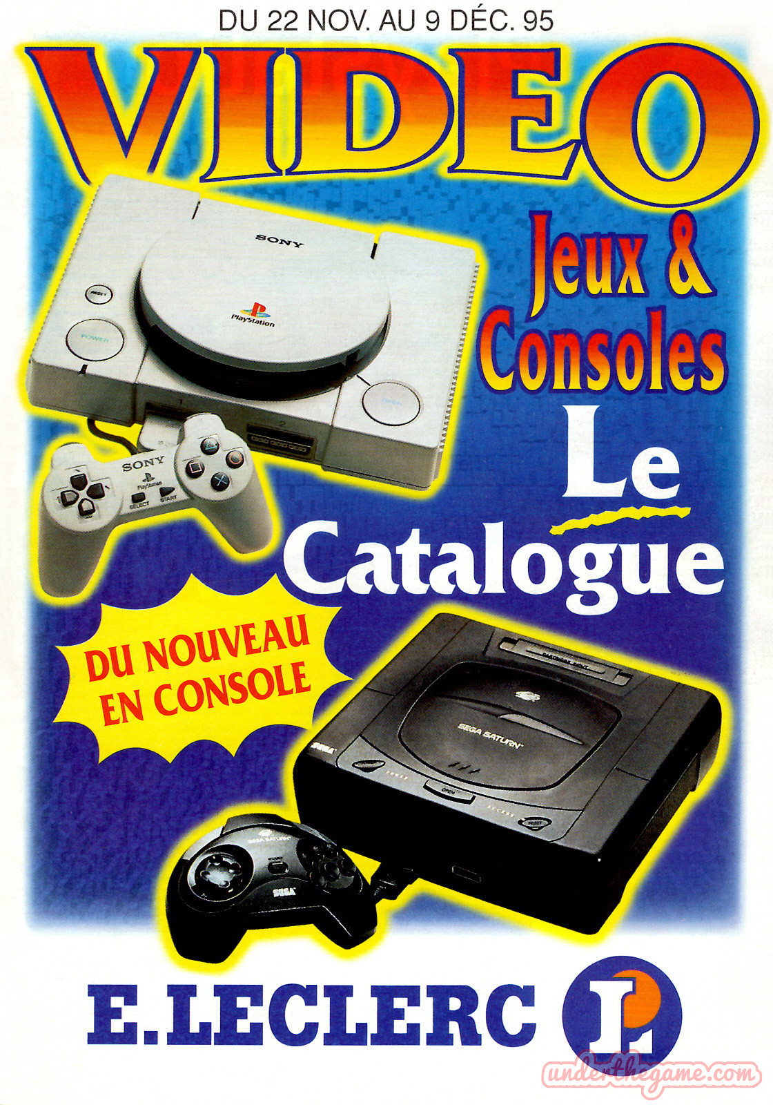 Catalogue Leclerc - Jeux et Consoles - 1995 [VF] - underthegame.com