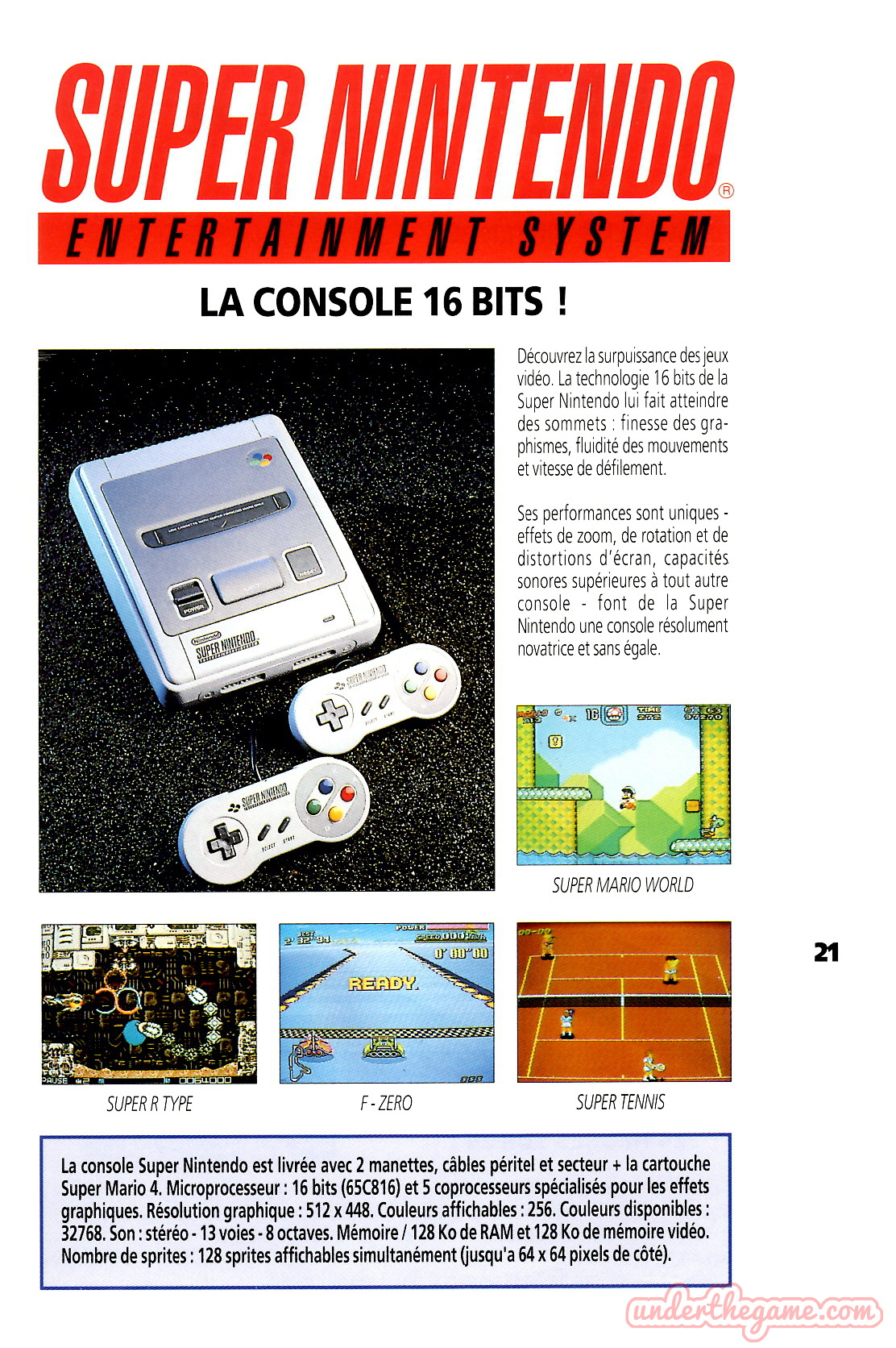 Catalogue Game Boy - Nintendo - 1992 [VF] - underthegame.com