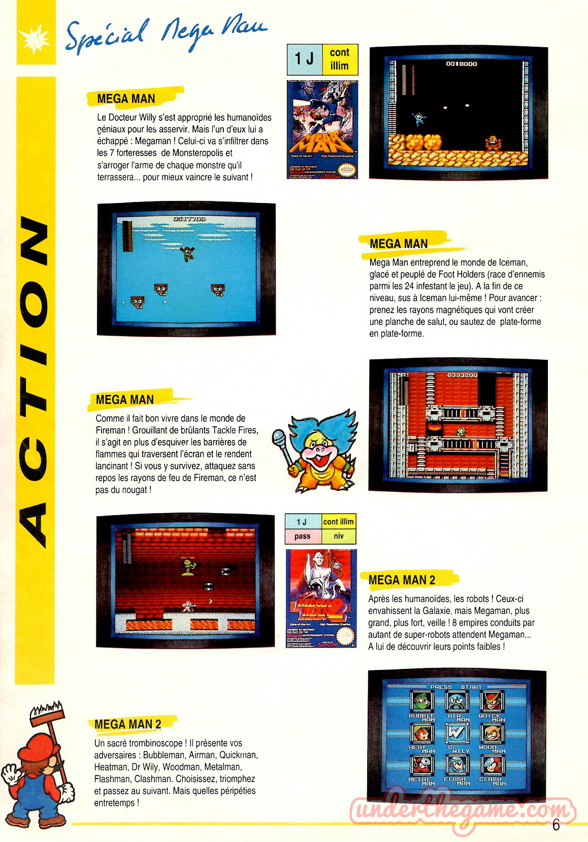 Catalogue NES - Nintendo - 1991-1992 [VF] - underthegame.com