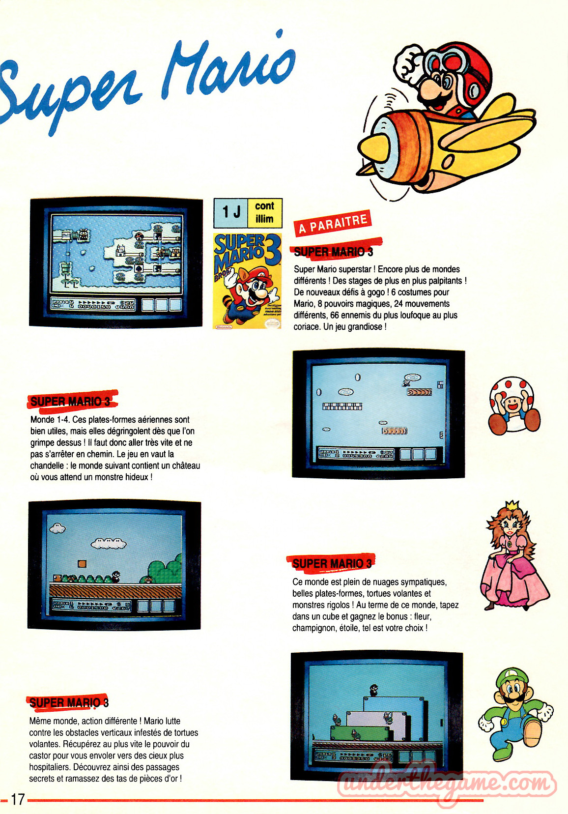 Catalogue NES - Nintendo - 1991-1992 [VF] - underthegame.com