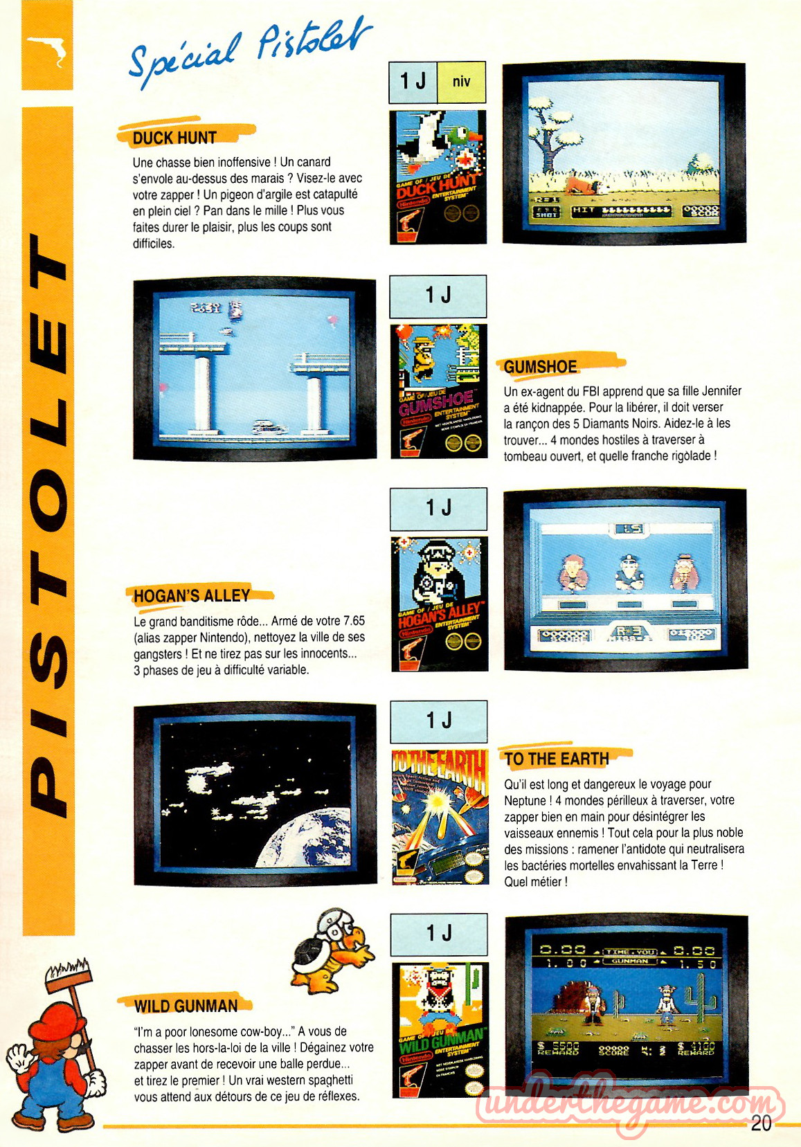 Catalogue NES - Nintendo - 1991-1992 [VF] - underthegame.com