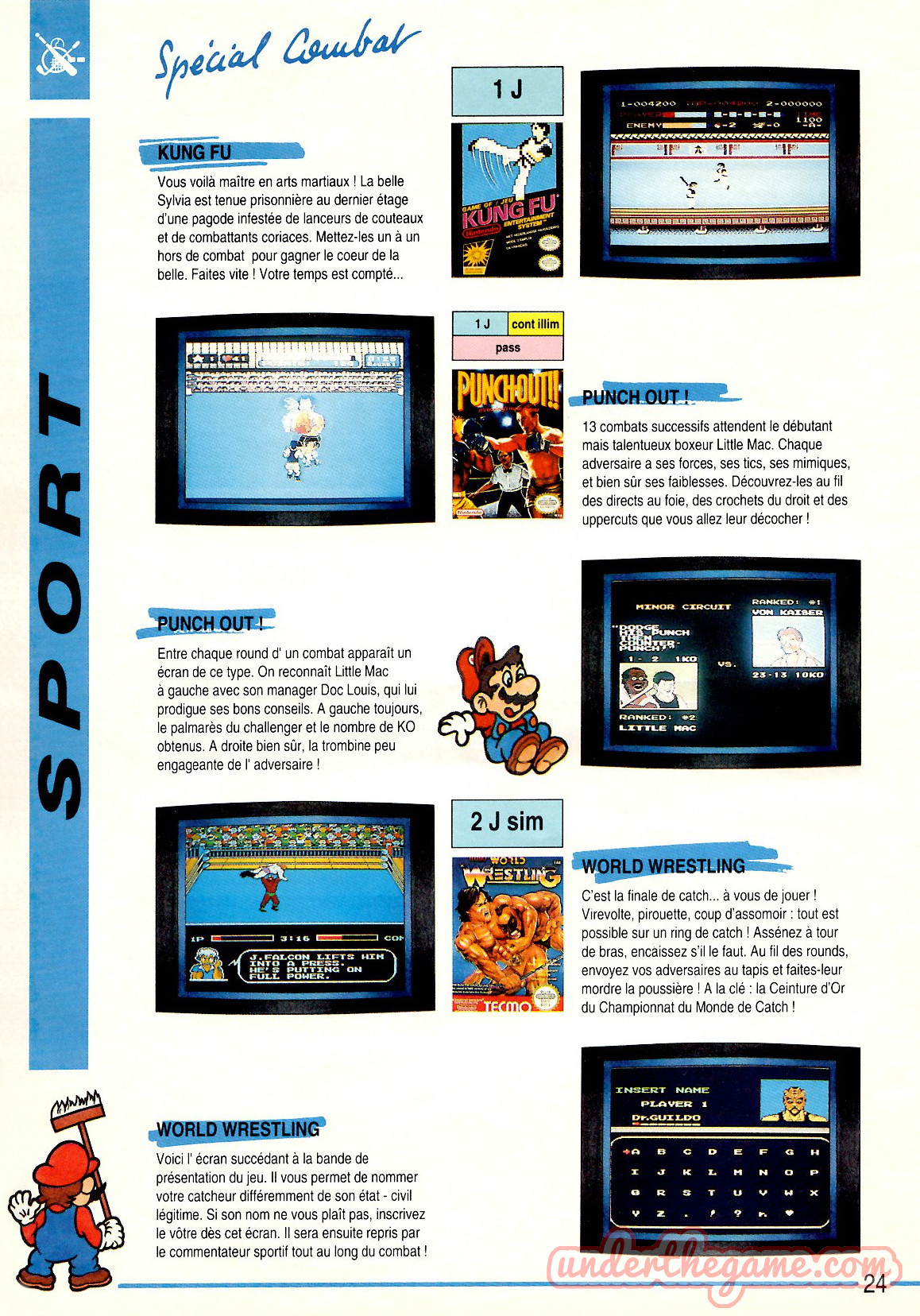 Catalogue NES - Nintendo - 1991-1992 [VF] - underthegame.com