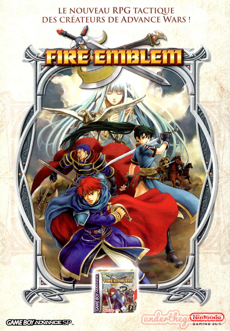 Brochure Fire Emblem - Game Boy Advance - 2004 [VF] - underthegame.com