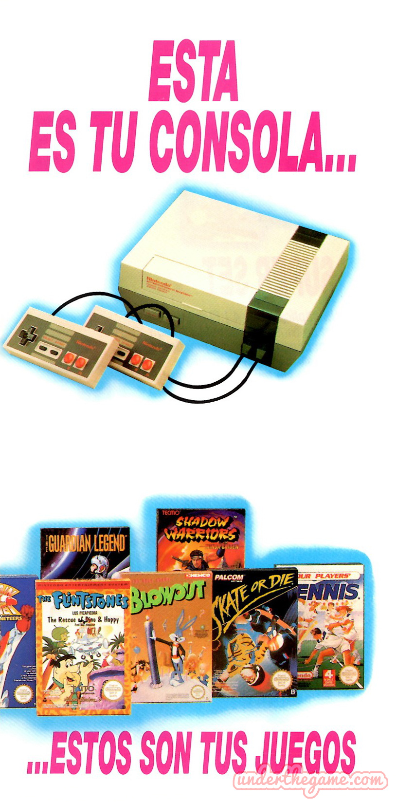 Catalogue NES - Nintendo - 1990 [ESP] - underthegame.com