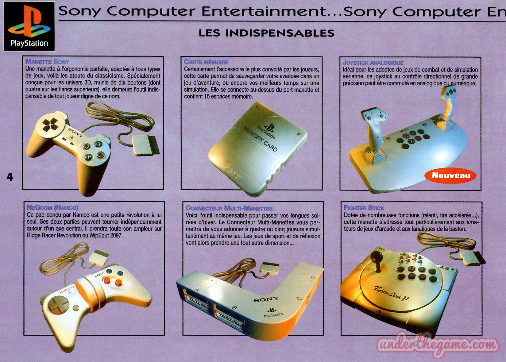 Catalogue PlayStation n°5 – Micromania – 1997 [VF] - underthegame.com