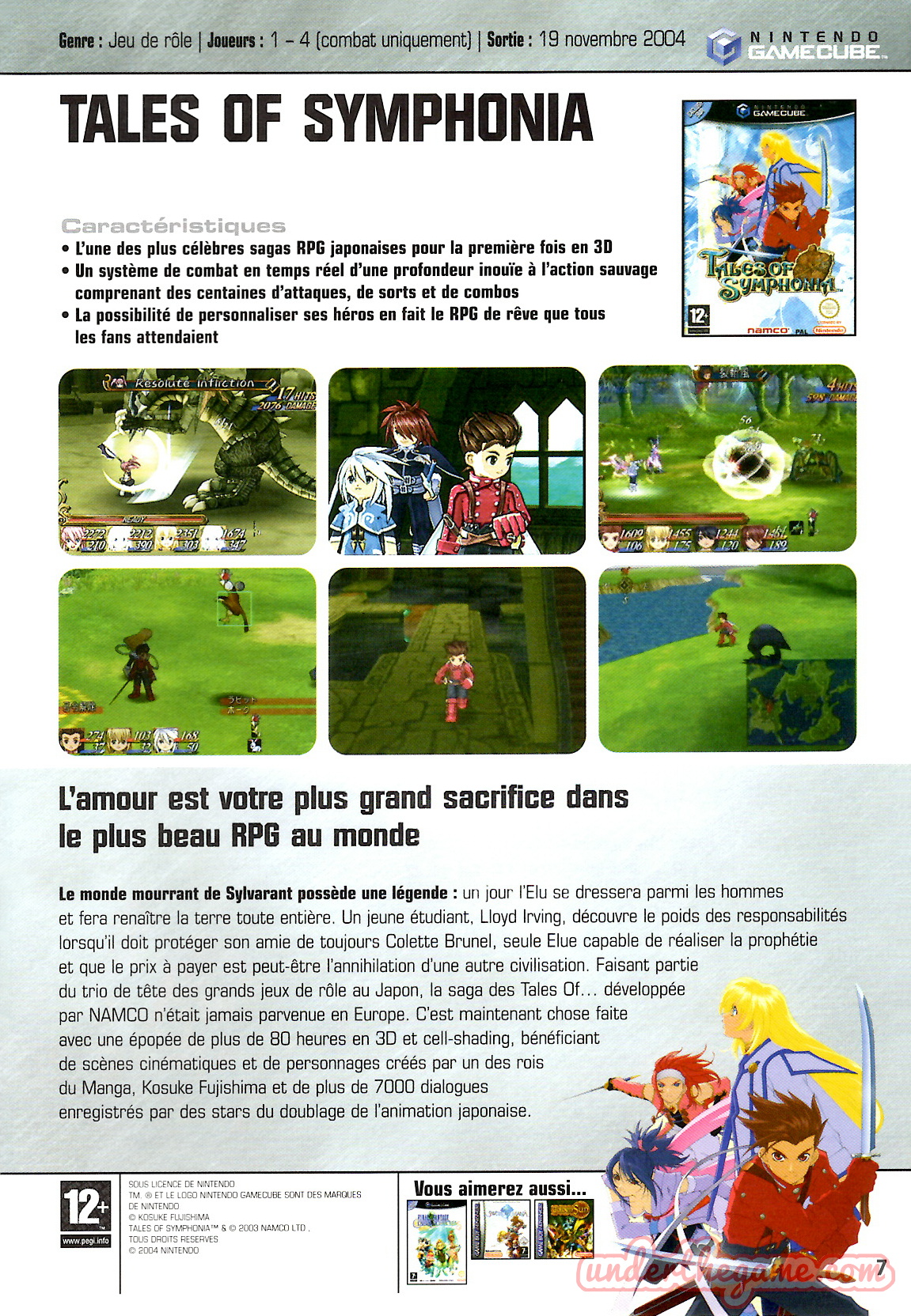 Catalogue des nouveautés - Nintendo - 2004-2005 [VF] - underthegame.com