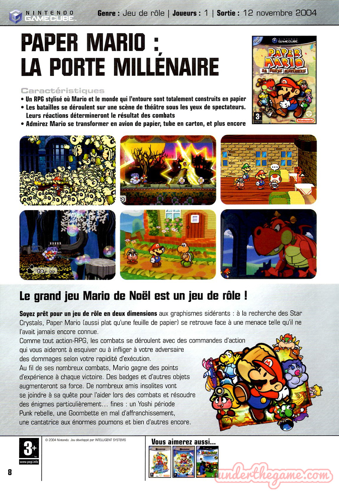 Catalogue des nouveautés - Nintendo - 2004-2005 [VF] - underthegame.com