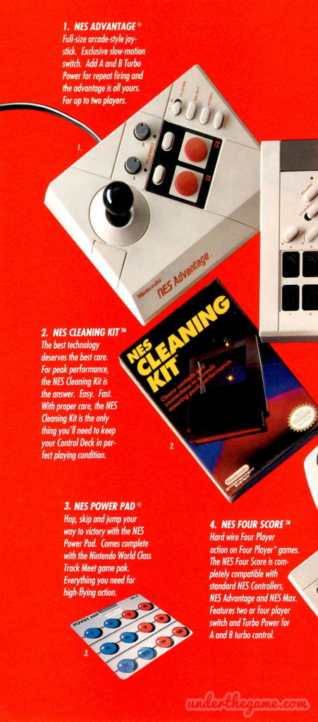 Brochure NES - Nintendo - 1991 [USA] - underthegame.com