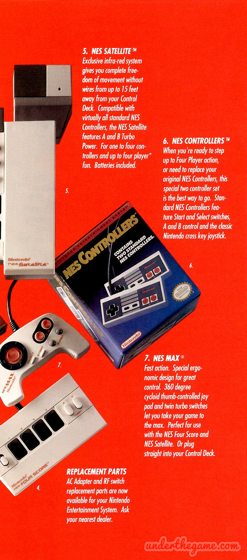 Brochure NES - Nintendo - 1991 [USA] - underthegame.com